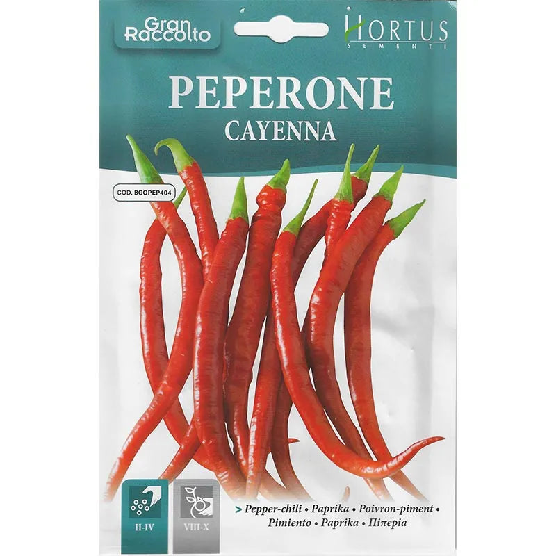 Hortus Peperone Cayenna Peppers 2.5gm – Capital Seeds